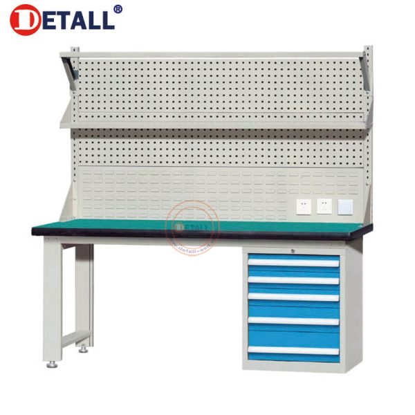 Industrial Workbench With Wheels - Detall-ESD