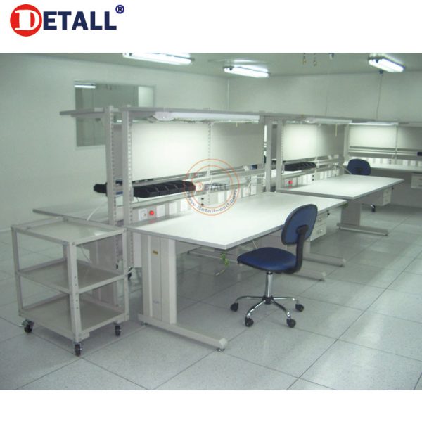 Double ESD Workbench With Cabinet | Detall-ESD