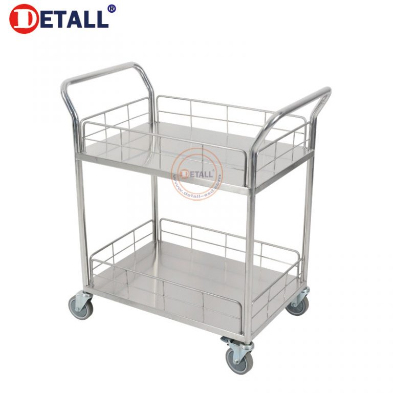 Stainless Steel Cart With Wheels - Detall-ESD
