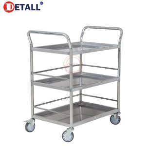 3 Layer Stainless Cart - Detall-ESD
