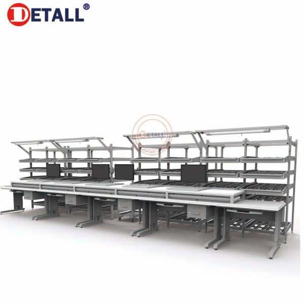 Workbench Line With FIFO Rack