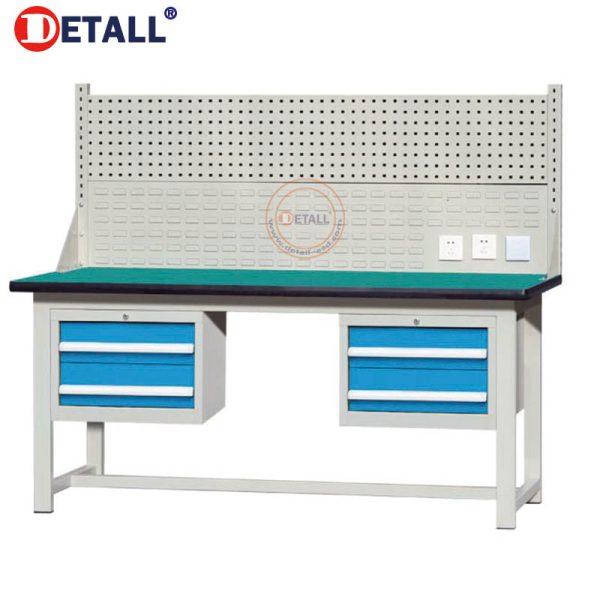 Industrial Workbench With Wheels - Detall-ESD