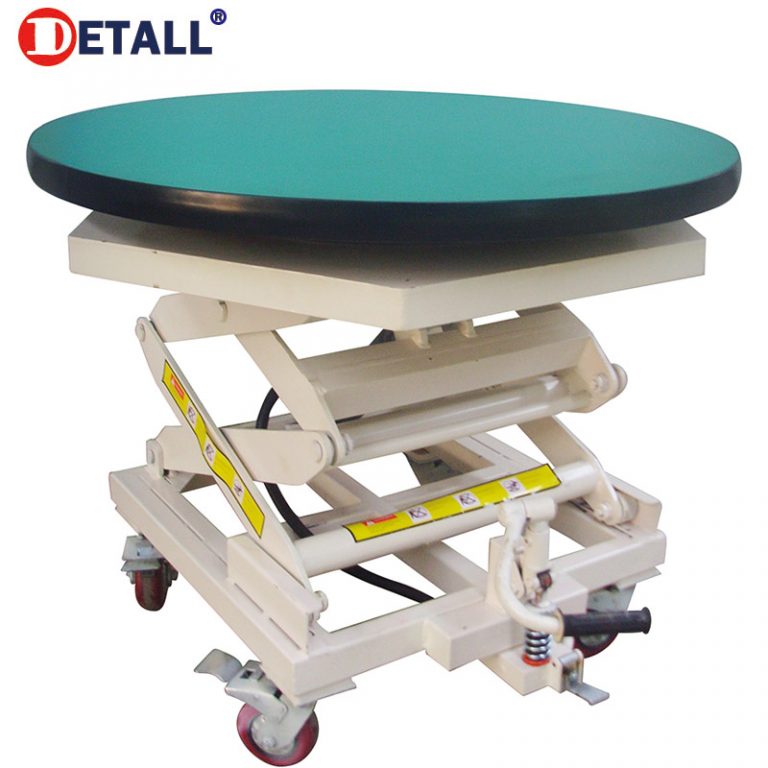 Lifting Worktable With Rotating Top - Detall-ESD