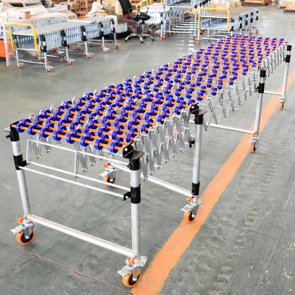 Gravity Skate Wheels Conveyor - Detall-ESD