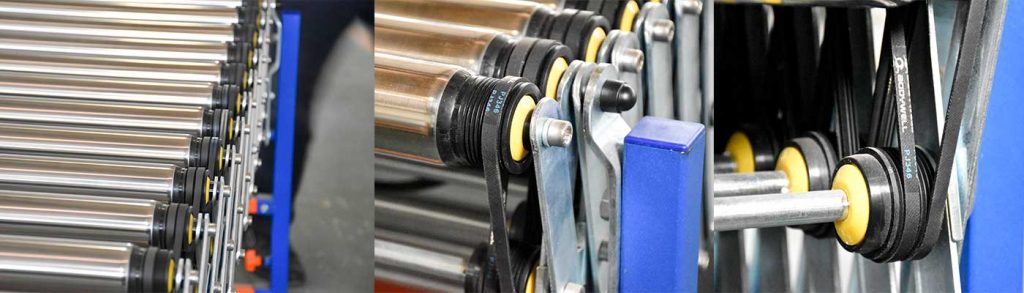 Multi Wedge Belt Power Flexible Conveyor - Detall-ESD