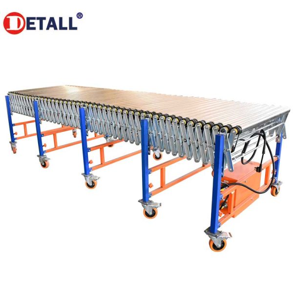 Multi Wedge Belt Power Flexible Conveyor | Detall-ESD