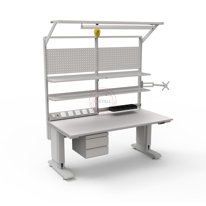 Electric Adjustable Workbench with Essential Safety Features